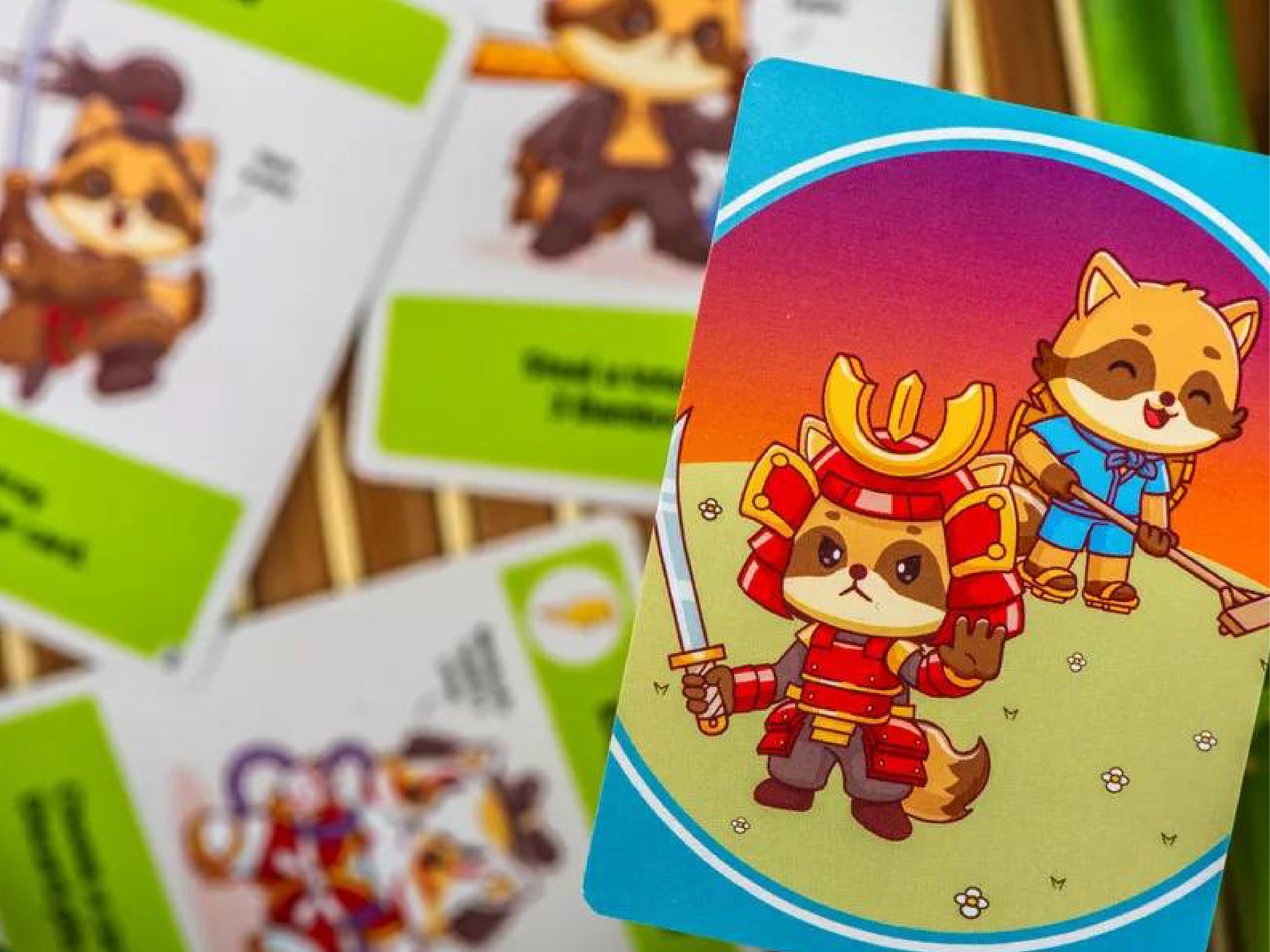 Tanuki Card Game🦝🃏 by catalyst on Dribbble