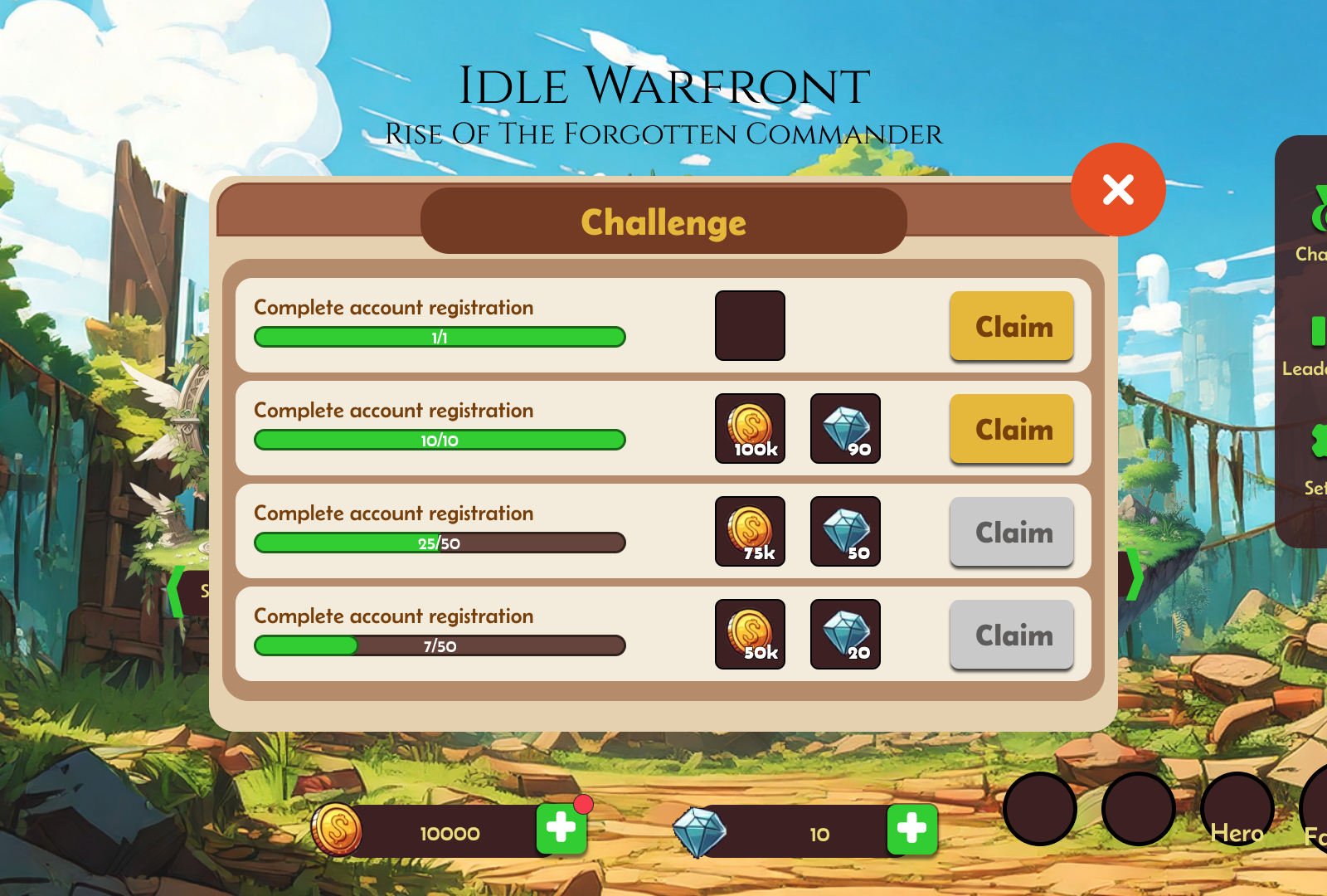 Game Menu Design by Clinton on Dribbble