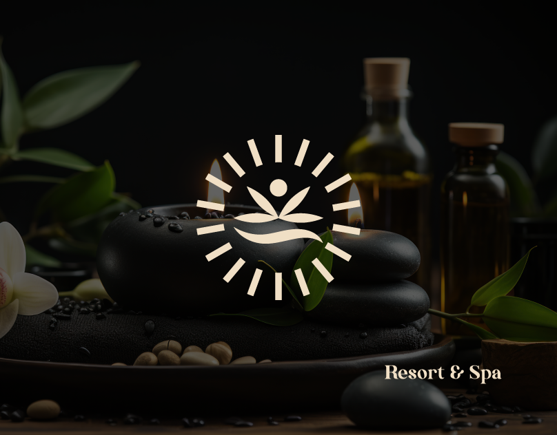 Resort & Spa Logo Design Concept by Tiwary sourav on Dribbble