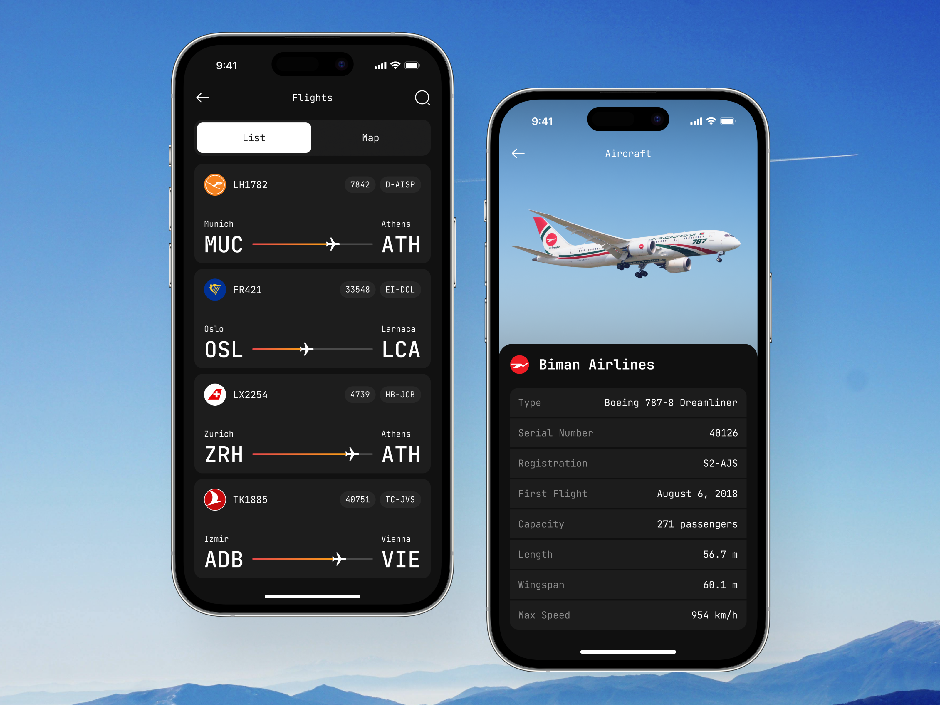 Flight Tracking Mobile App UI Design by Ronas IT | UI/UX Team on Dribbble