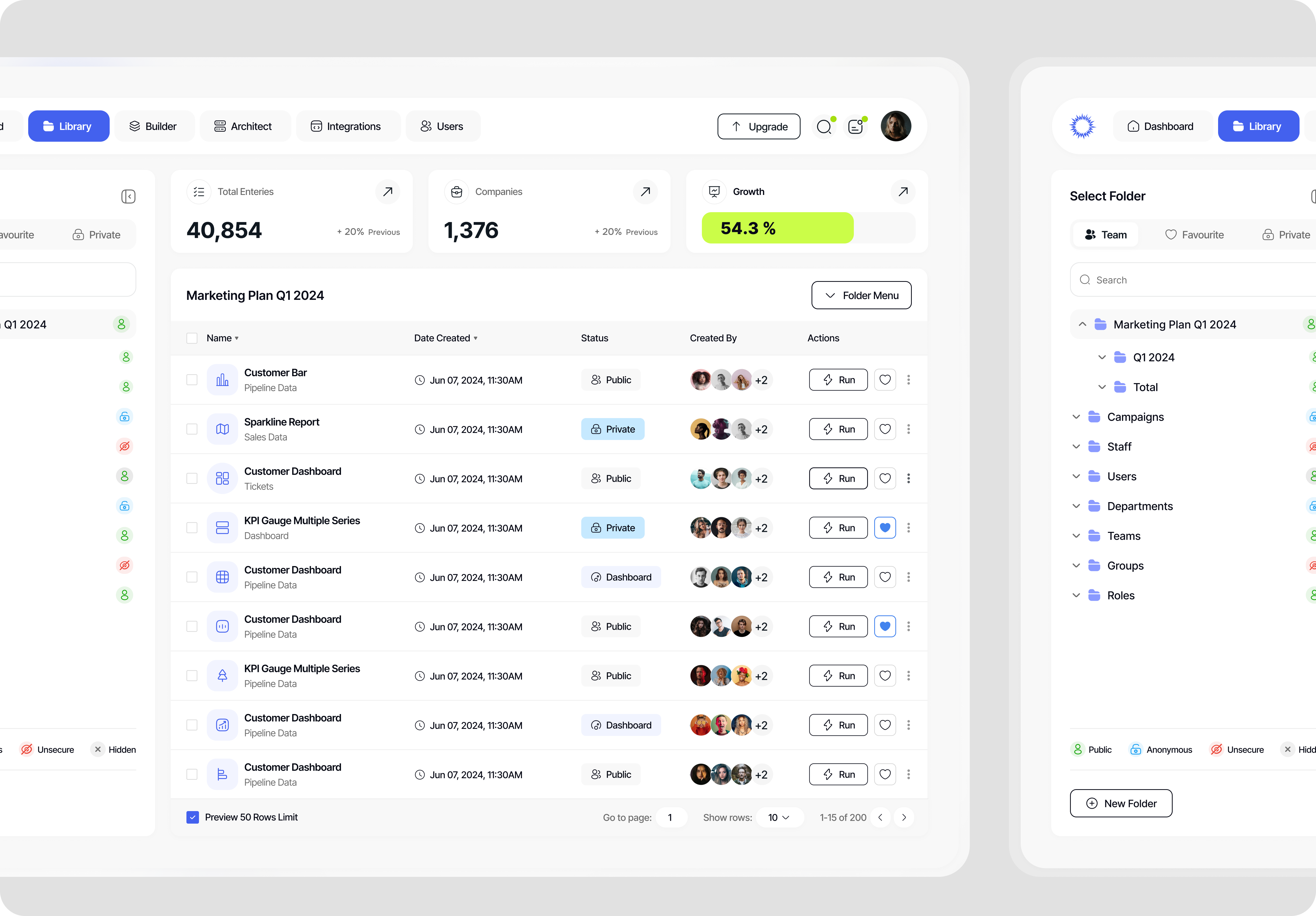 📁 Data Library — UX Redesign by Adeel Raza for Makeen on Dribbble