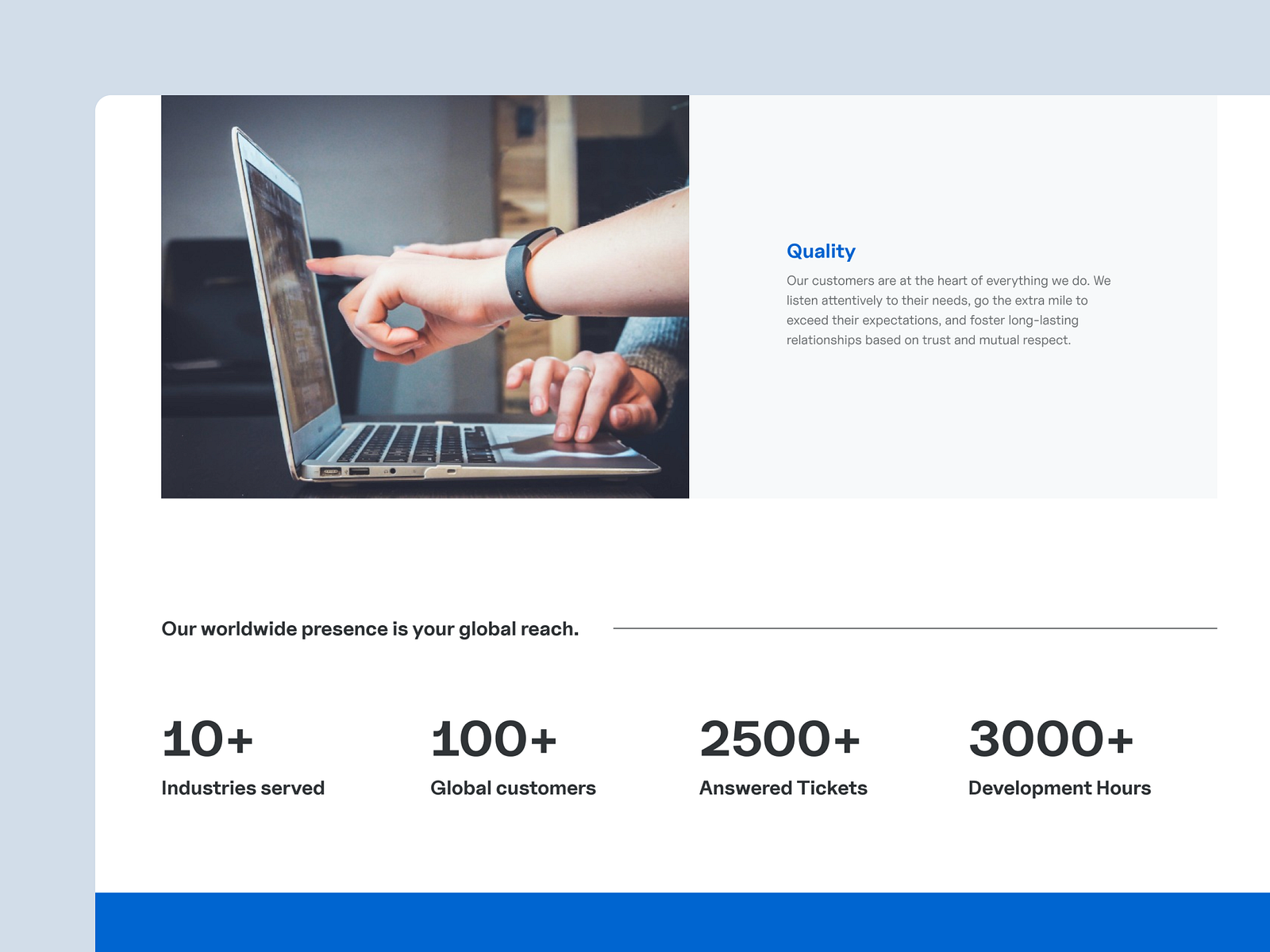 Landing Page Design for Networking 4 by UX Vipin on Dribbble