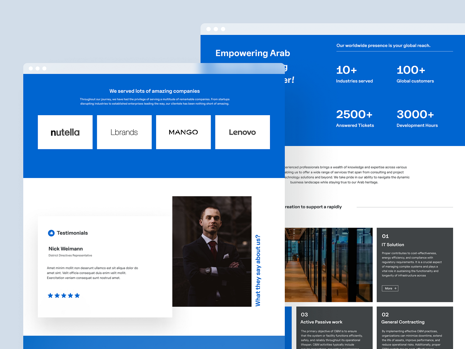 Landing Page Design for Networking 5 by UX Vipin on Dribbble