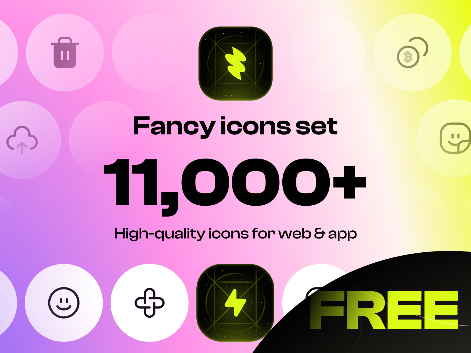 Fancy +11,000 Icons by Ruslan Kulikov on Dribbble