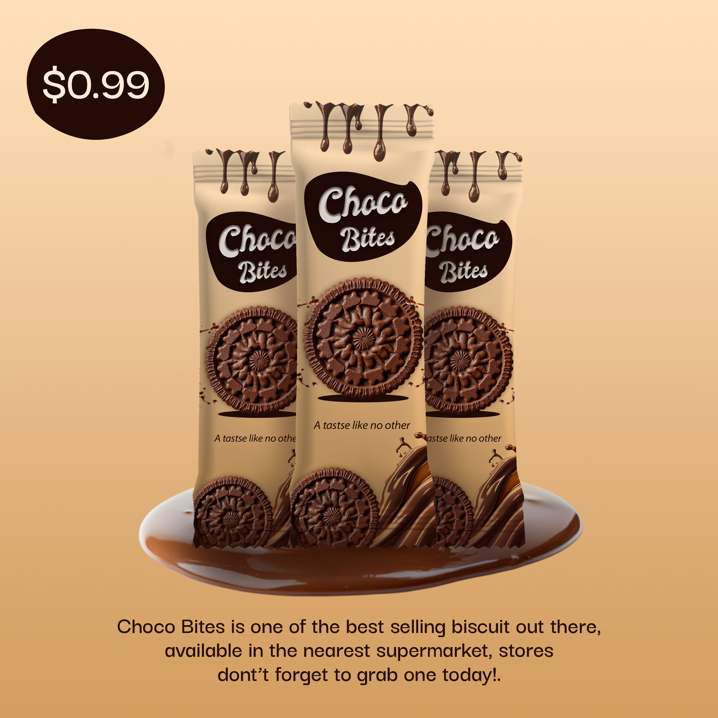 CHOCO BITE (Package Design) by Katoo Adetomiwa on Dribbble