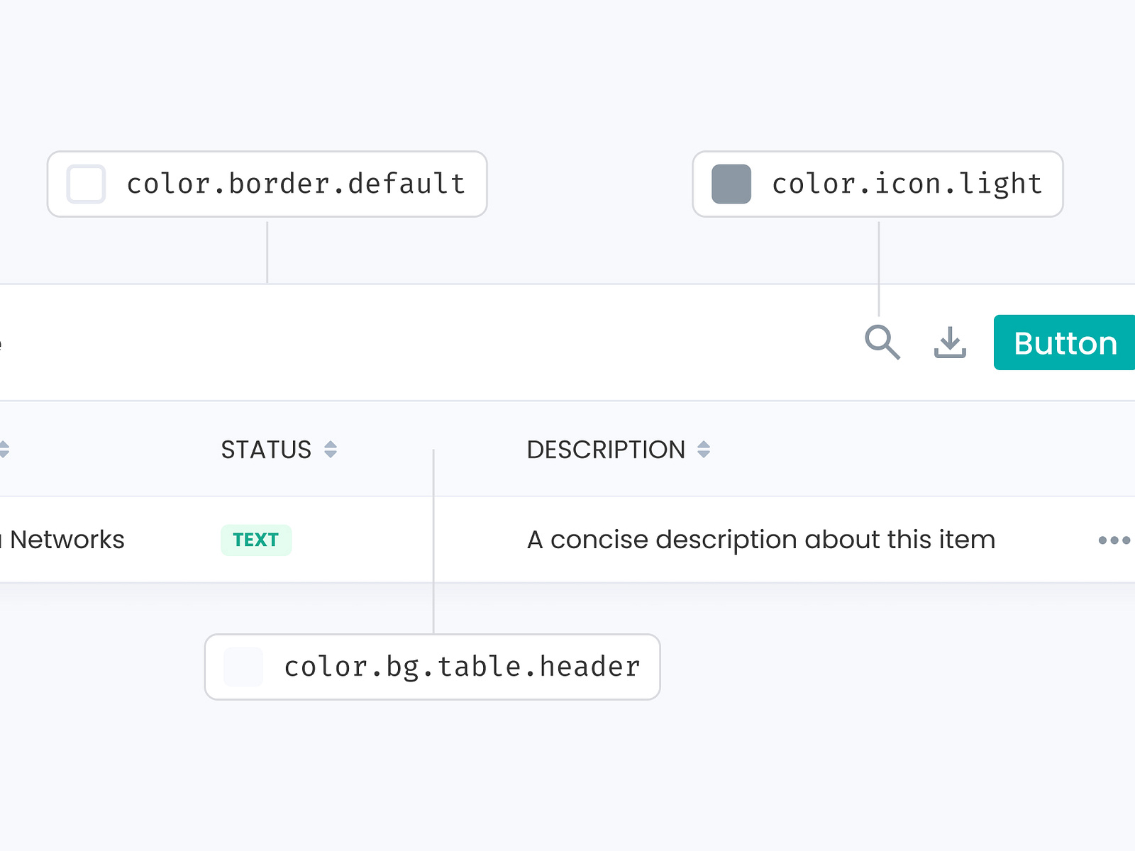 Design Tokens UI by Griffin on Dribbble