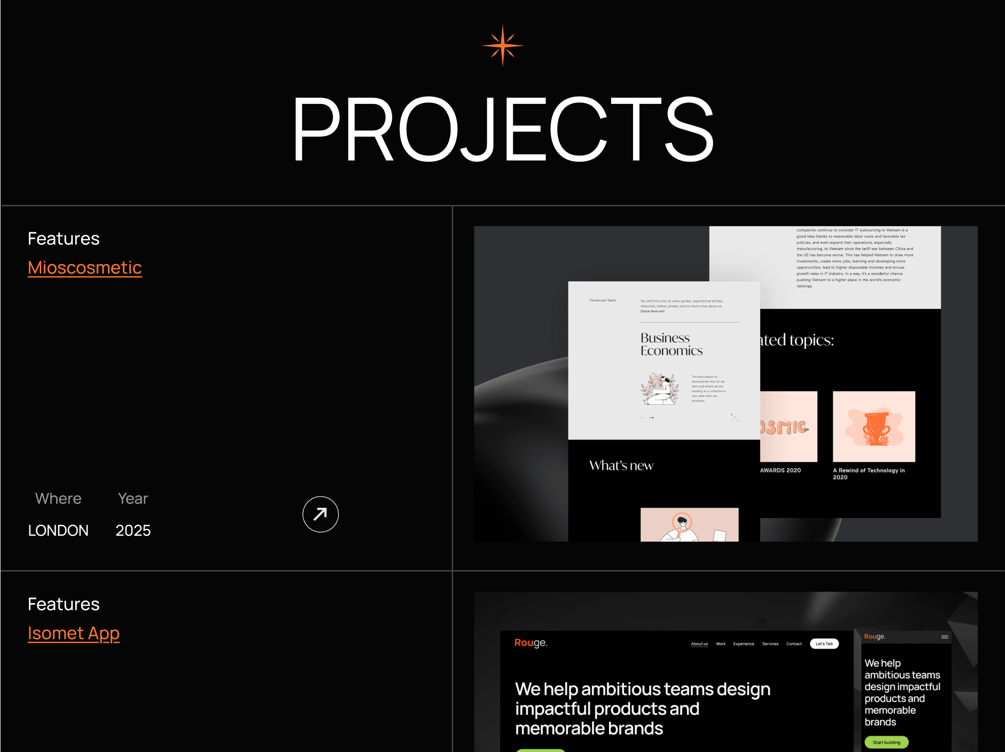 🔥 Modern Portfolio Design for a UI/UX & Webflow Expert by Tayyab Sohail ...