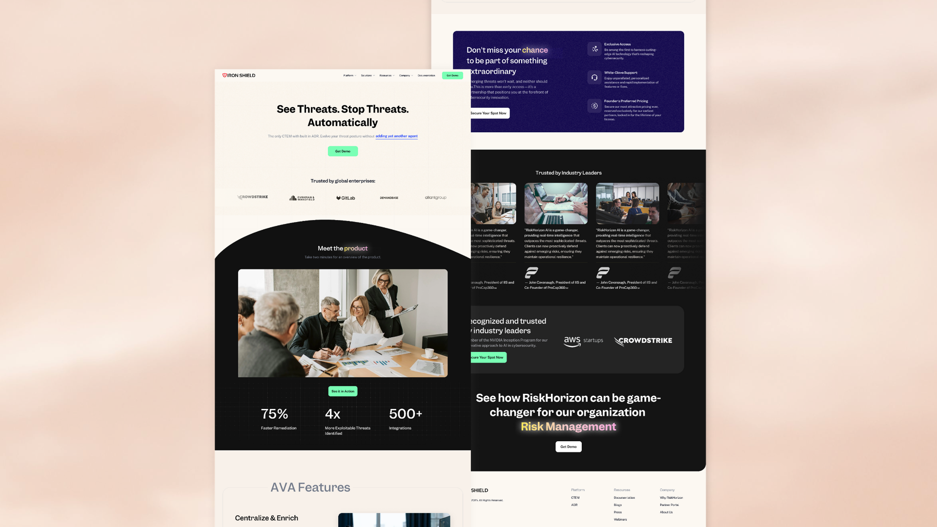 Browse thousands of Cta Section images for design inspiration | Dribbble