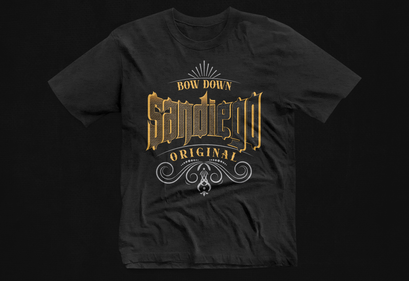 vintage san Diego t-shirt design by khalid | T-shirt Designer on Dribbble