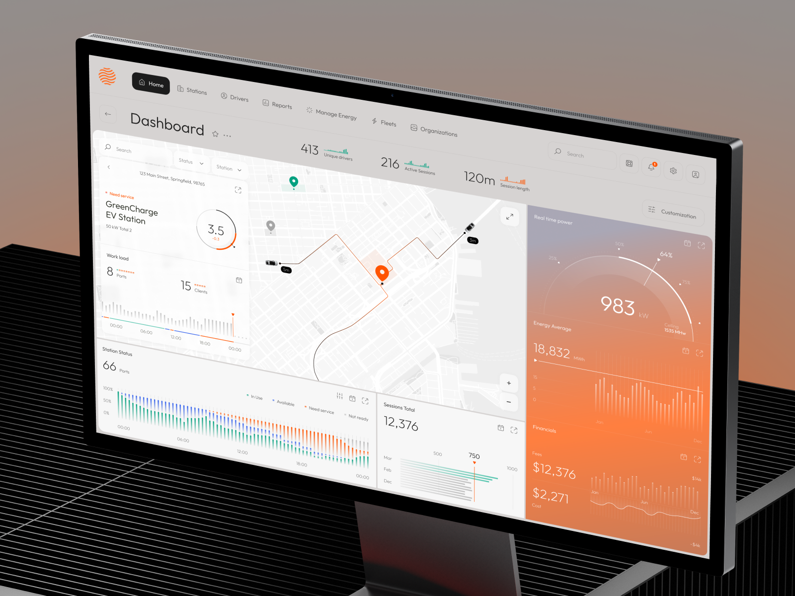 Browse thousands of Charging Map images for design inspiration | Dribbble