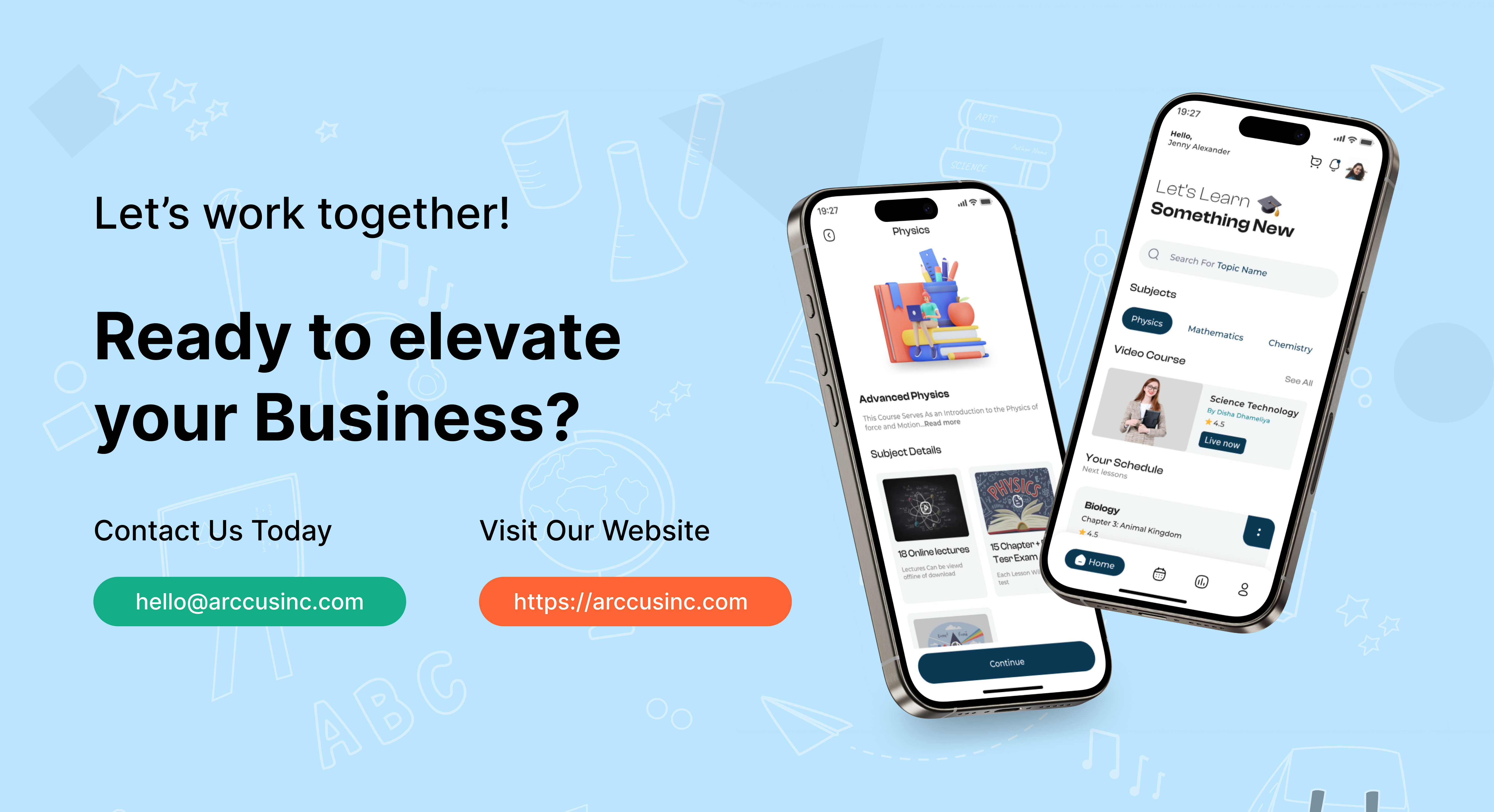 Elevate Learning with a Smart Education App UI by Arccus Inc on Dribbble
