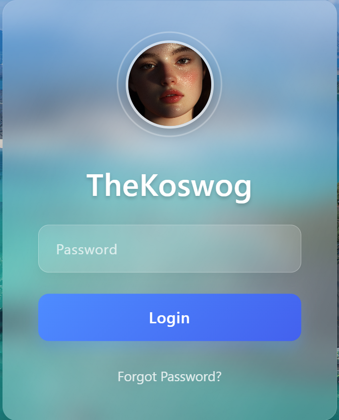 Glassmorphism Login Page UI by TheKoswog on Dribbble