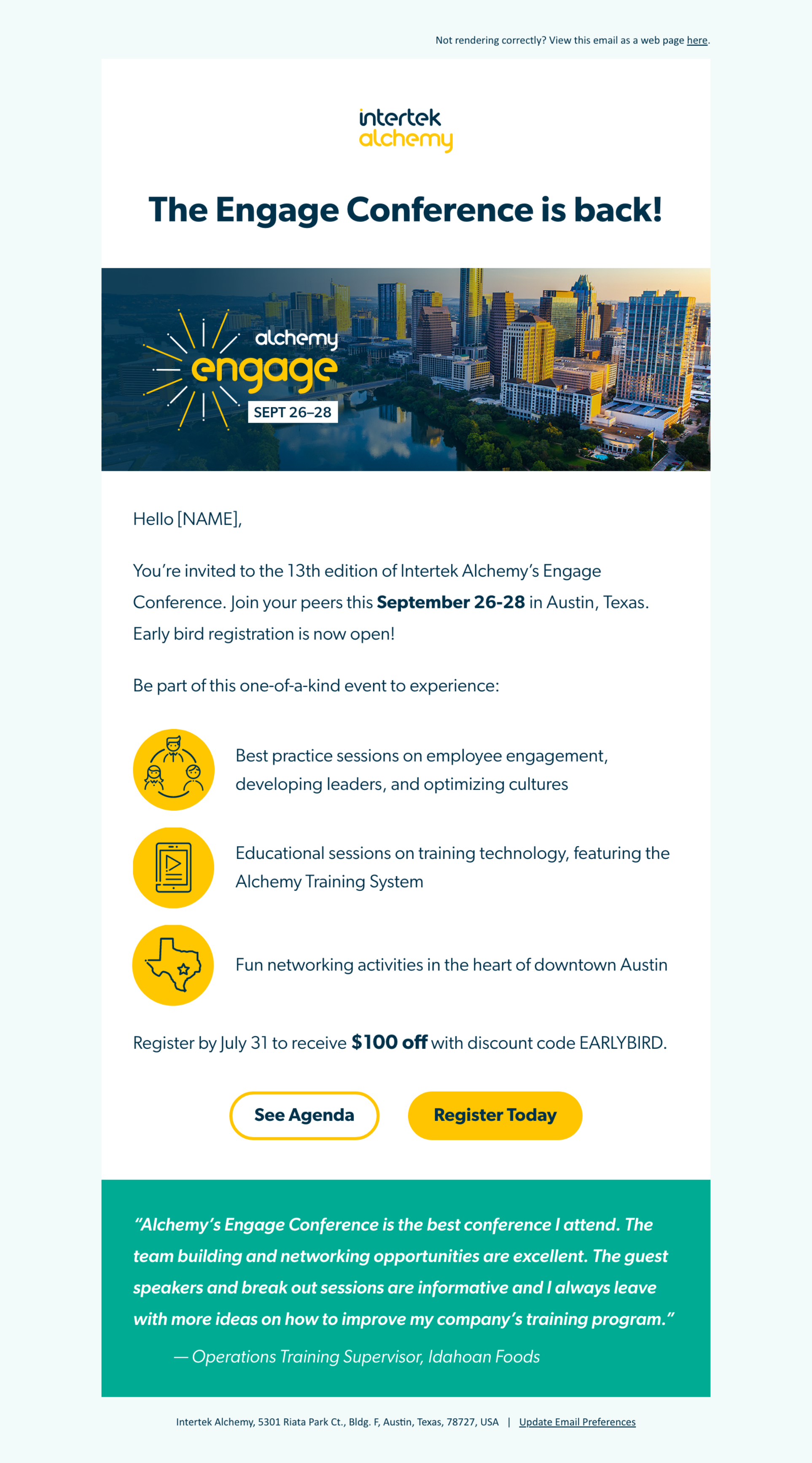 Browse thousands of Conference Email images for design inspiration ...