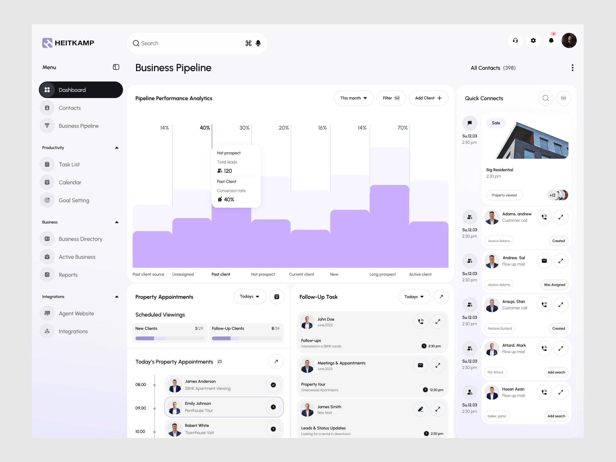 CRM System by UI Azmir Sheikh on Dribbble