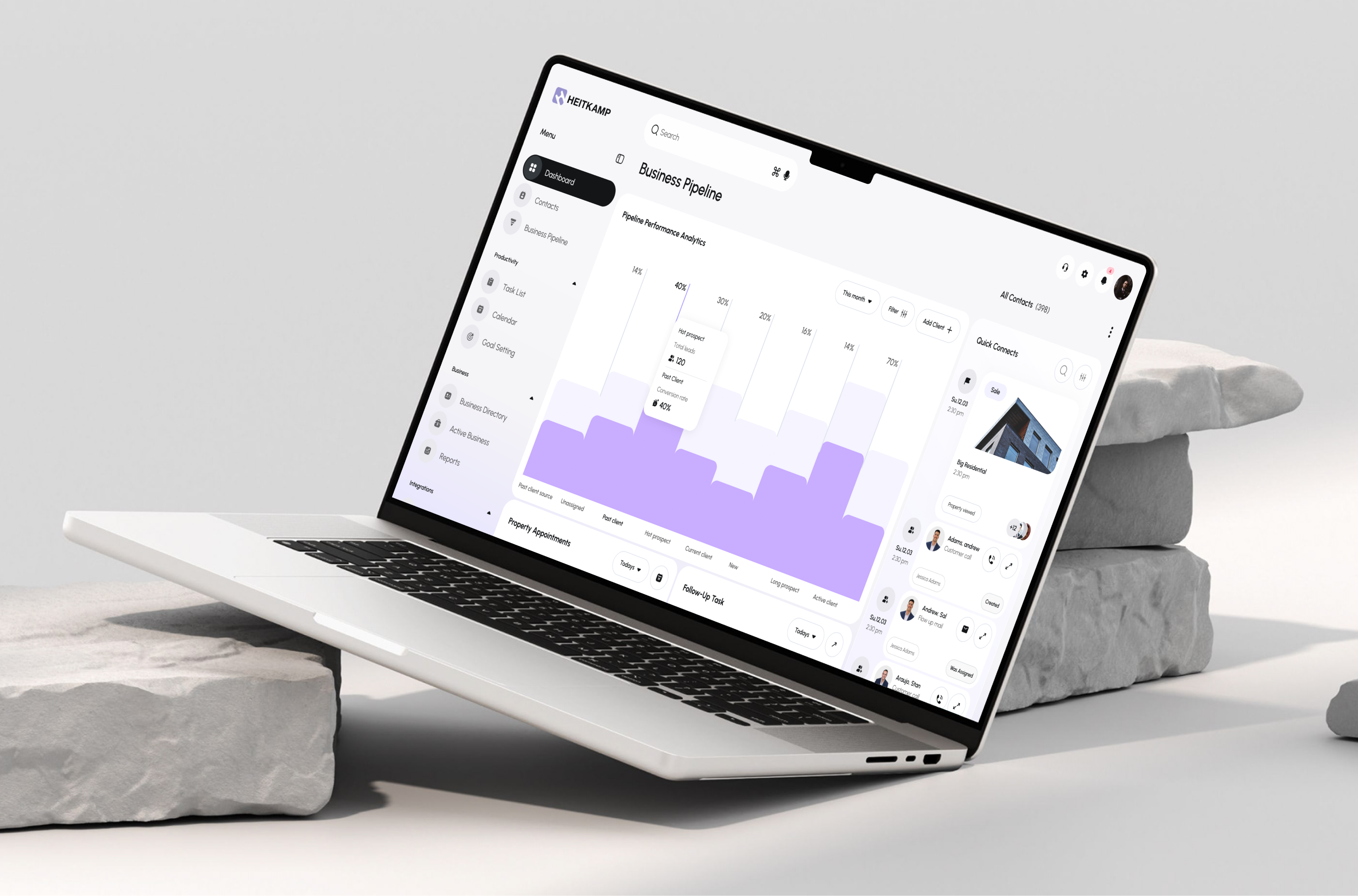 CRM System by UI Azmir Sheikh on Dribbble