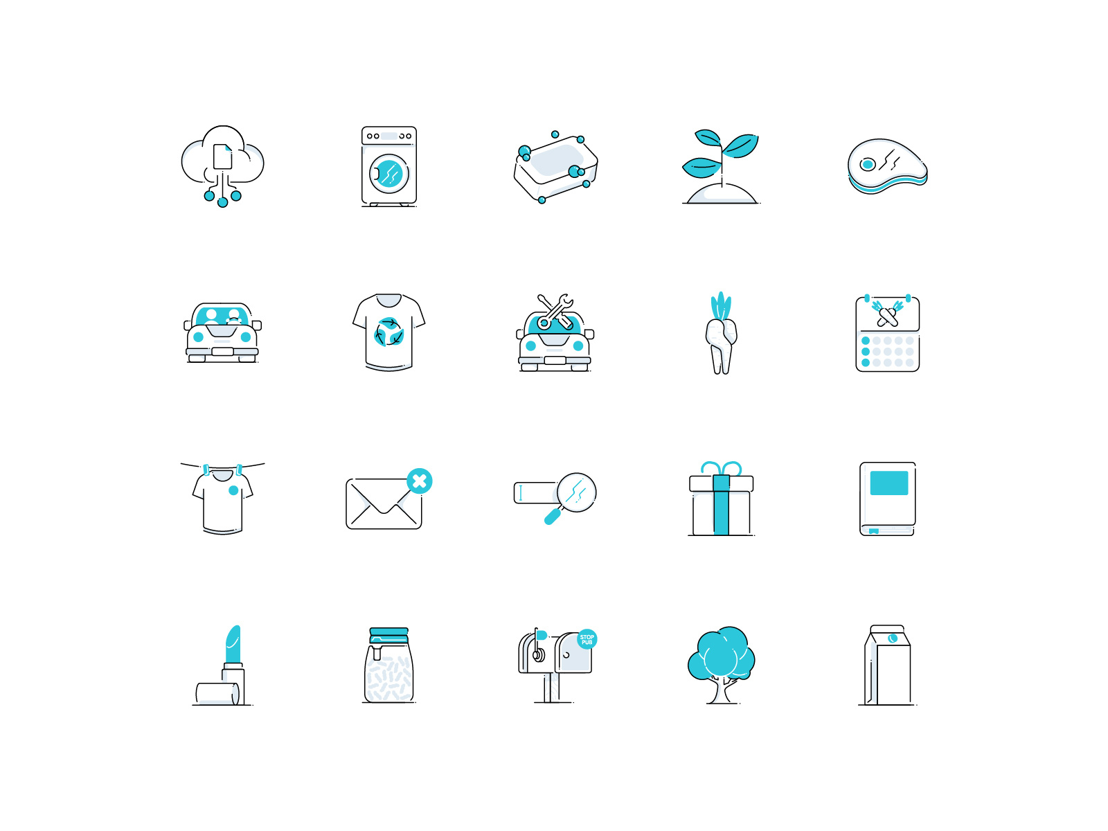 Dunia Icons by Iconfield Studio on Dribbble