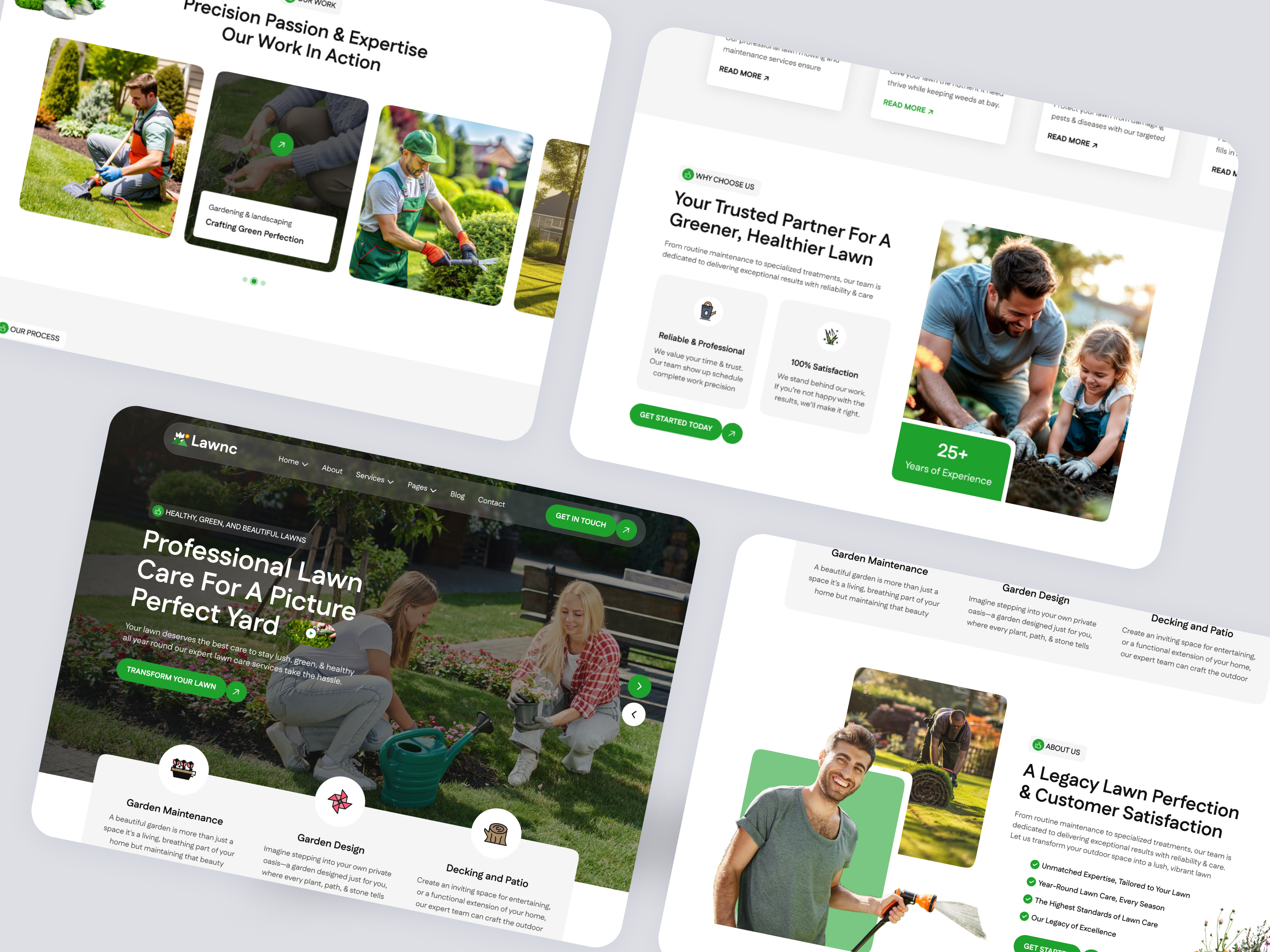Gardening & Landscaping website Design by FleexStudio | Web Design ...