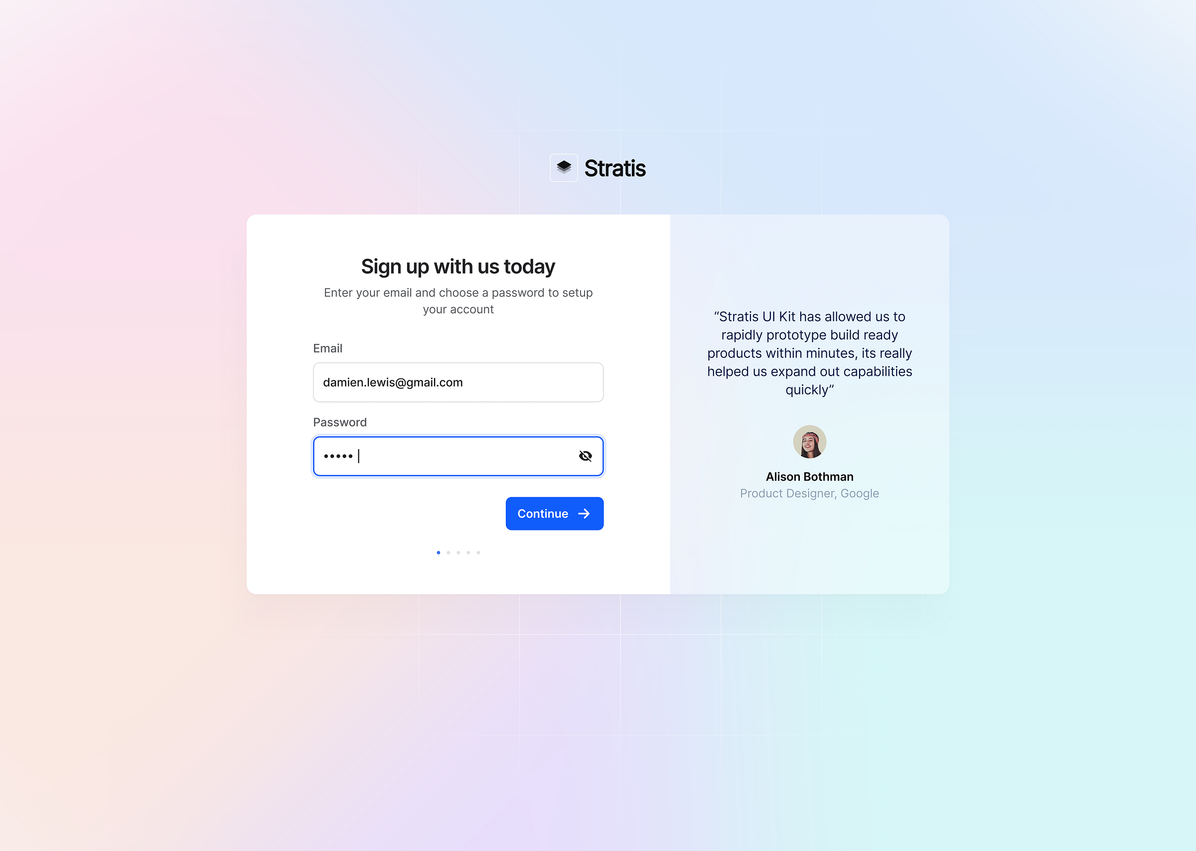 Stratis UI - Login by Monty Hayton on Dribbble