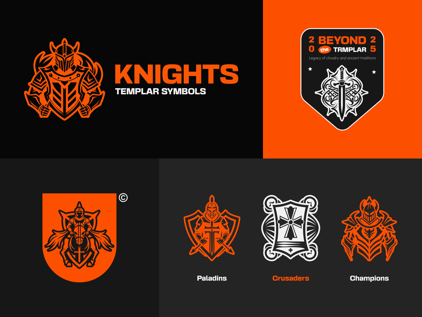 Warrior Knights Templar Symbols