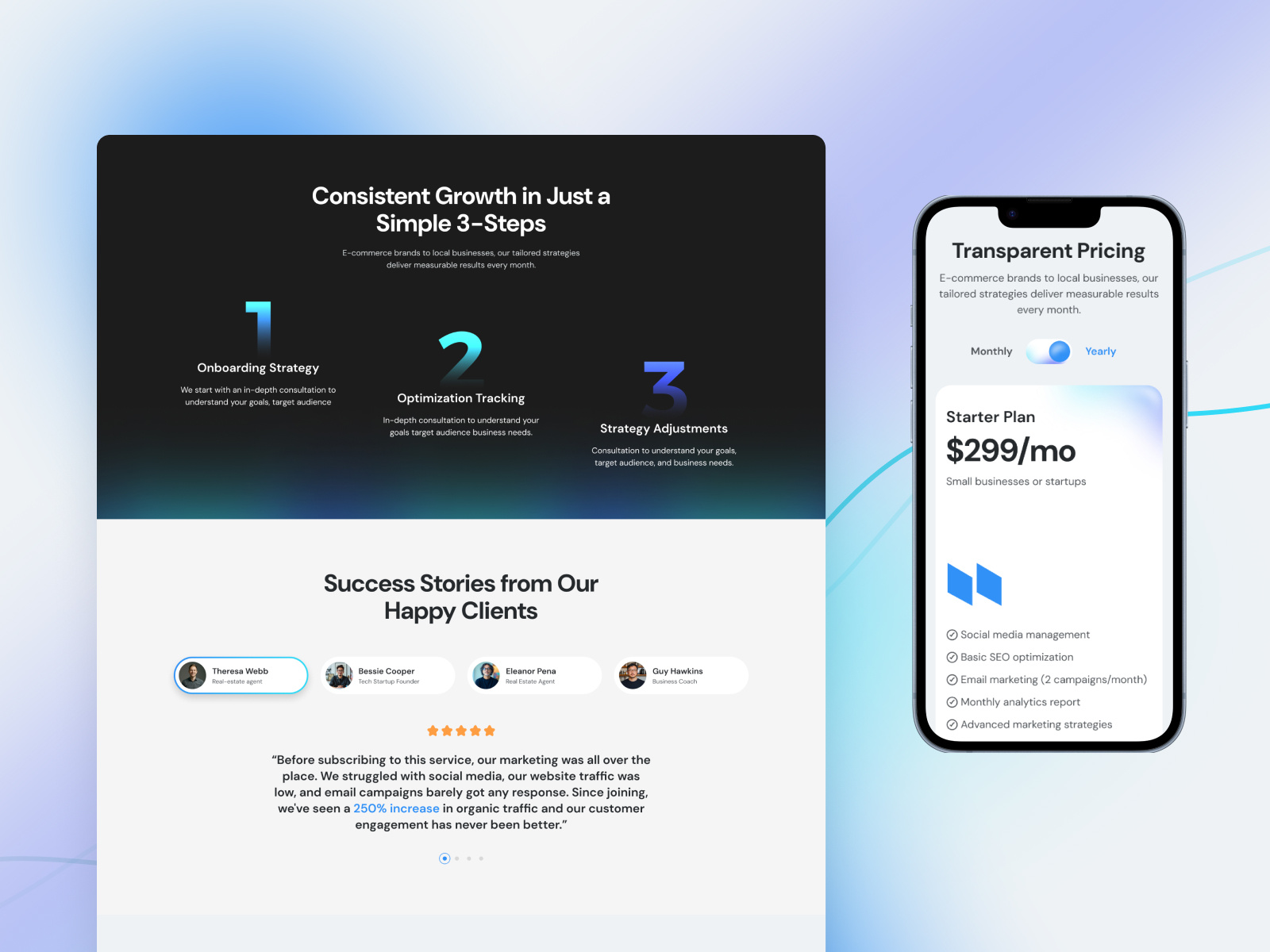 Marketo - Professional Services Website Design by Tarik Eamin for ...