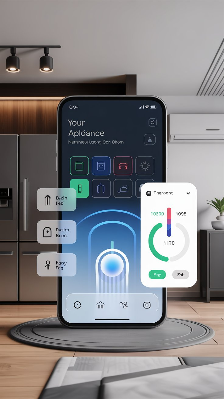 SmartHome Control – Intuitive Appliance UI by M. abdullah. on Dribbble