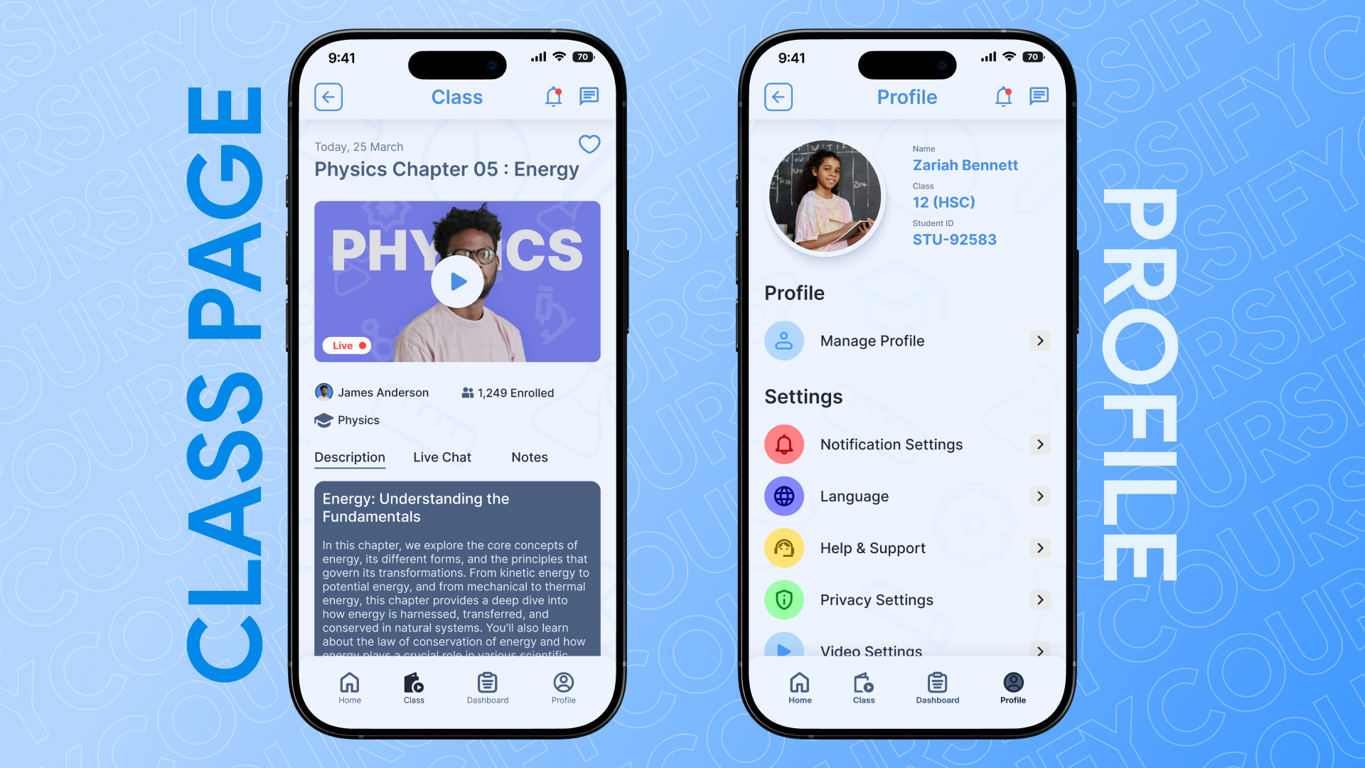Coursify - Student Learning App by R F Nishat on Dribbble