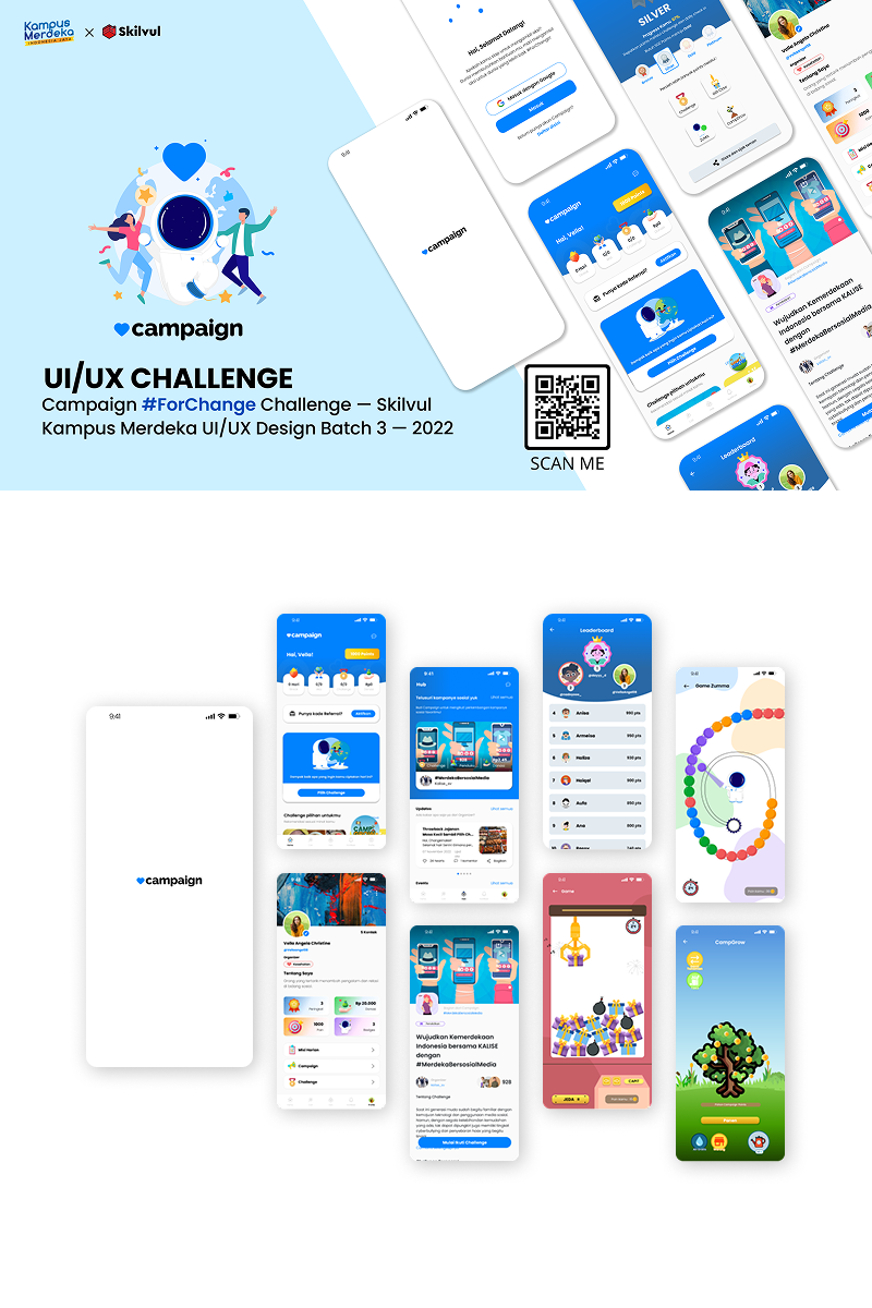 Campaign App Redesign with Gamification by Haliza Nurdianingsih on Dribbble
