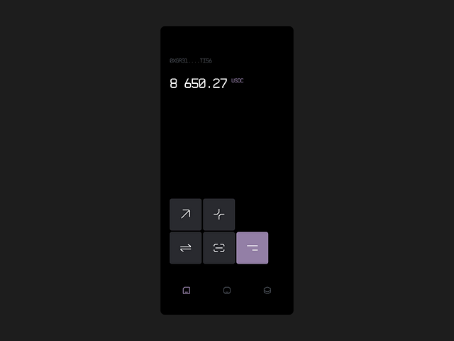 Bottom Bar Animation by Andriy Pryvalov for etheric.agency on Dribbble