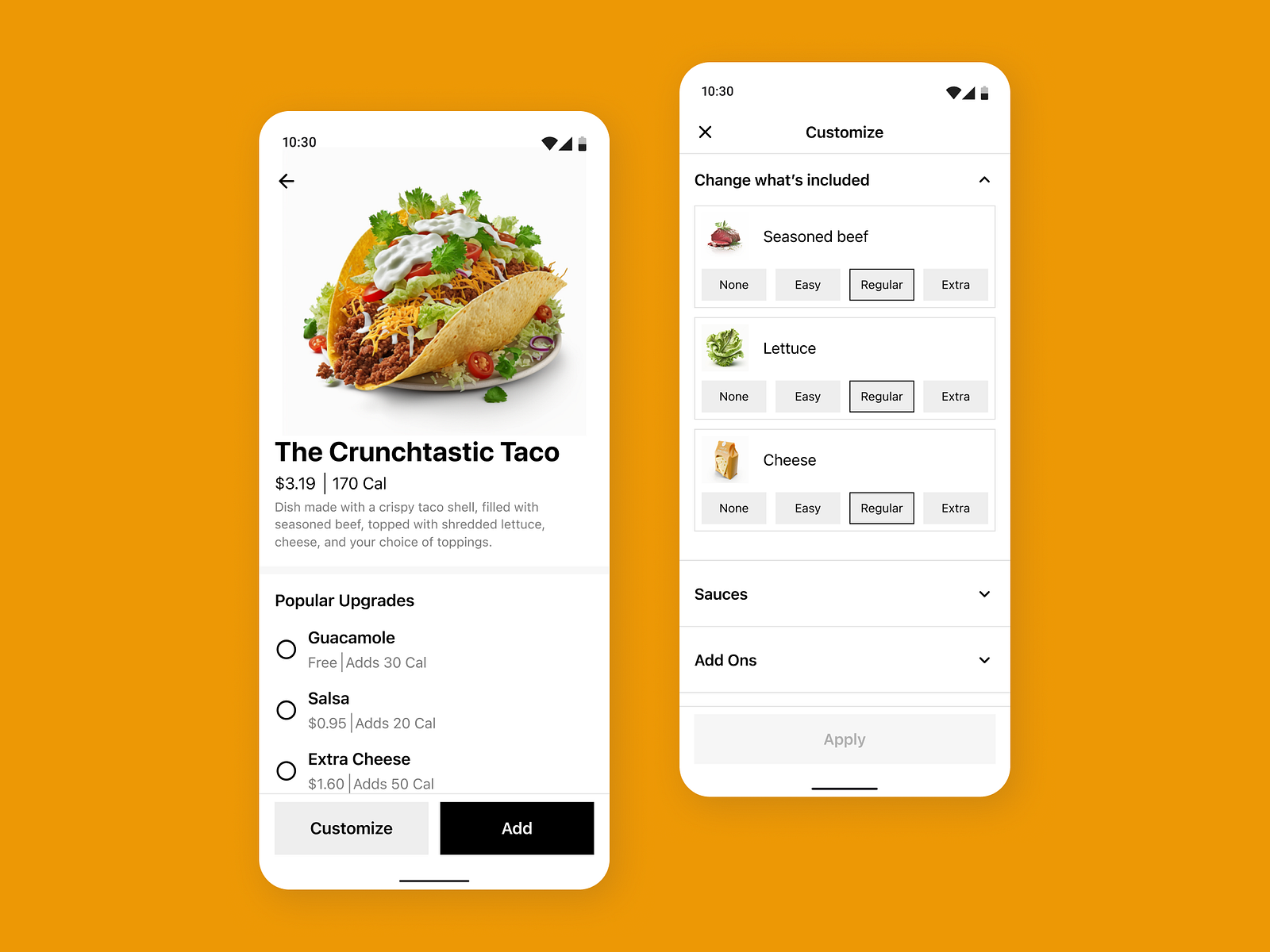 Food Product Page Mobile App concept by Meet Desai on Dribbble Food Product Page Mobile App concept by Meet Desai on Dribbble