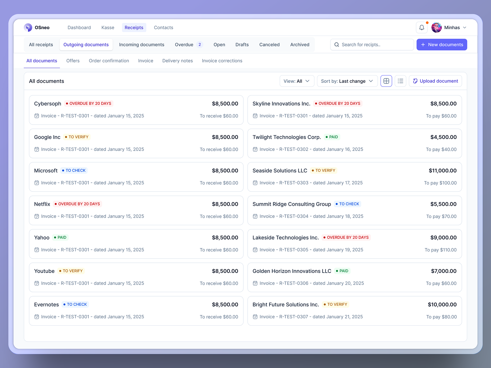 SaaS ERP web app design by Pixelcot on Dribbble