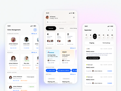 Society app design. by illuminz on Dribbble