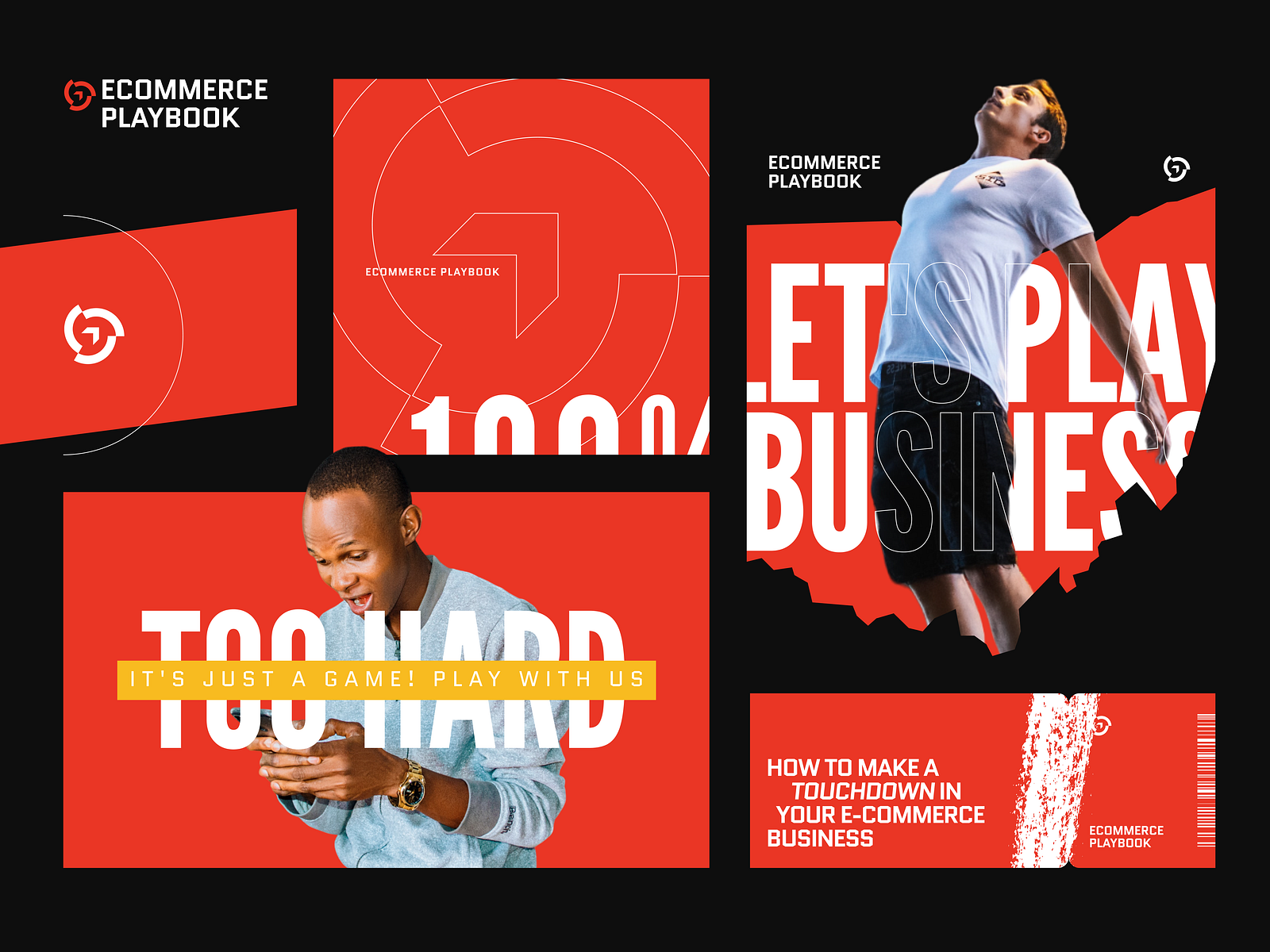 Ecommerce Playbook Logotype Branding By Naukin Eugeniu For Monepicв