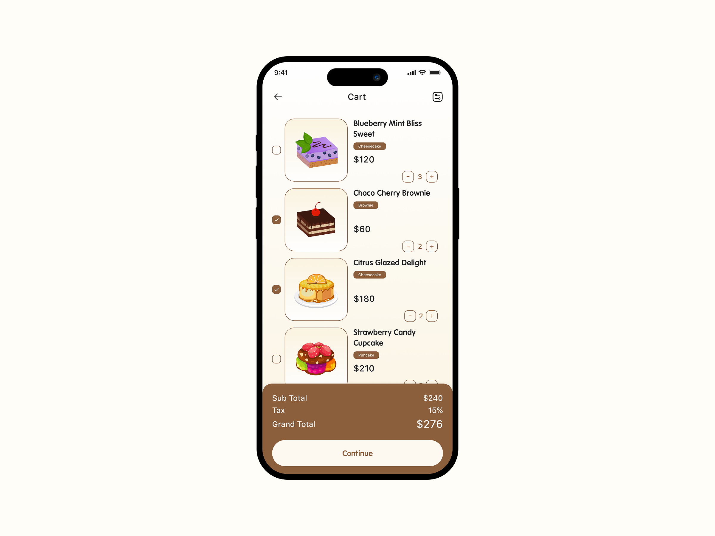 Crème & Crumb - Bakery Mobile App Design by Sabilul Muttaqin on Dribbble