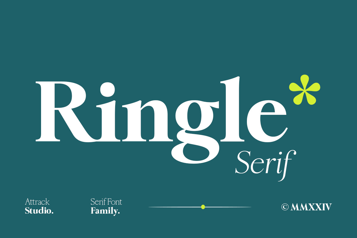 Ringle - Variable Font by Attract Studio on Dribbble