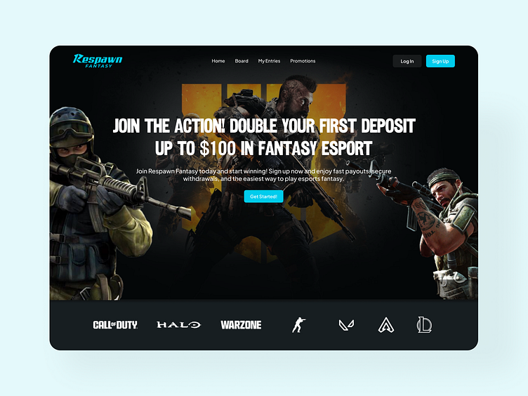 Respawn Fantasy - Platform Design by Mohammed on Dribbble