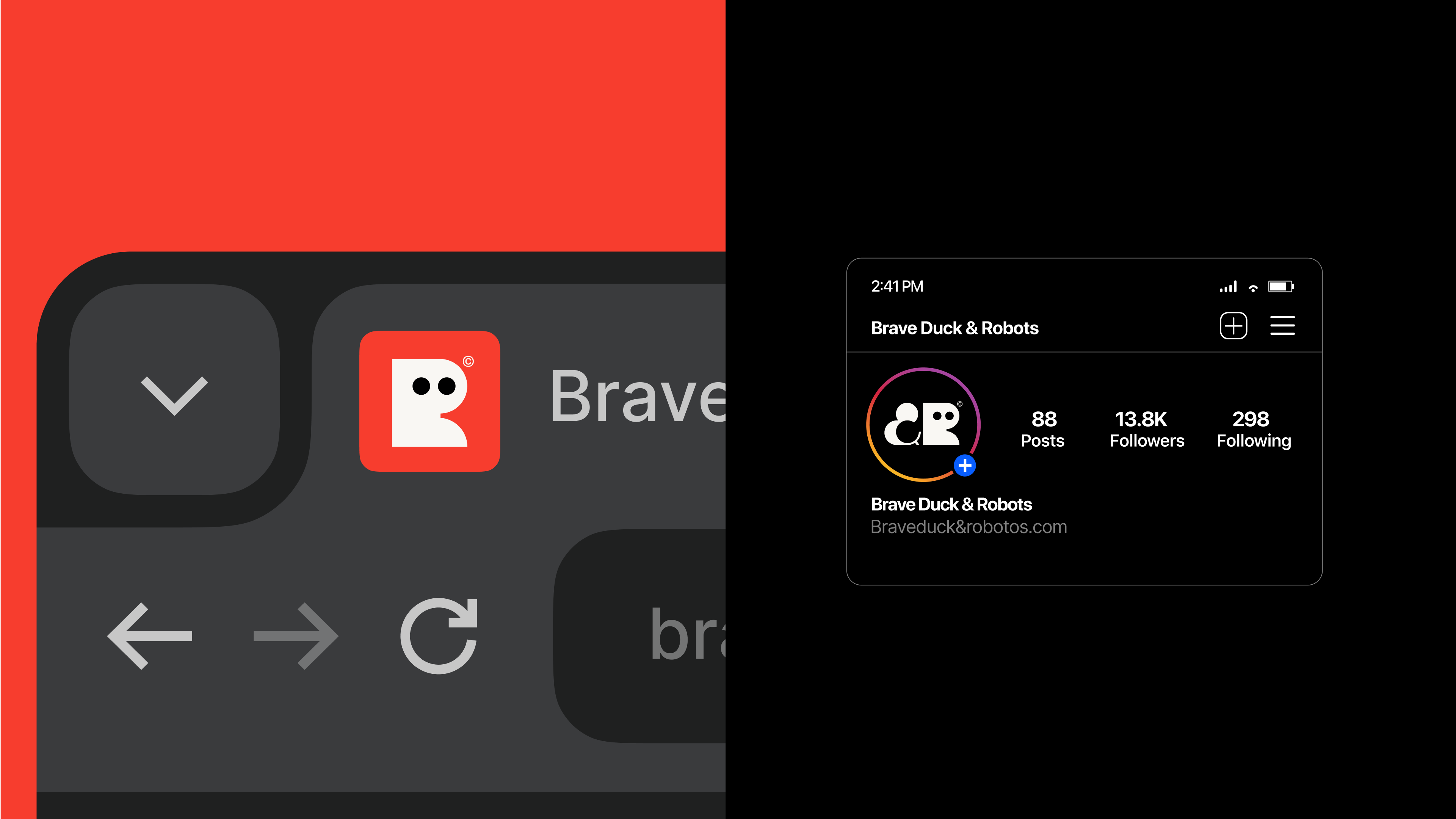 Brave Duck + Robots - Brand Identity by Alex Aperios on Dribbble