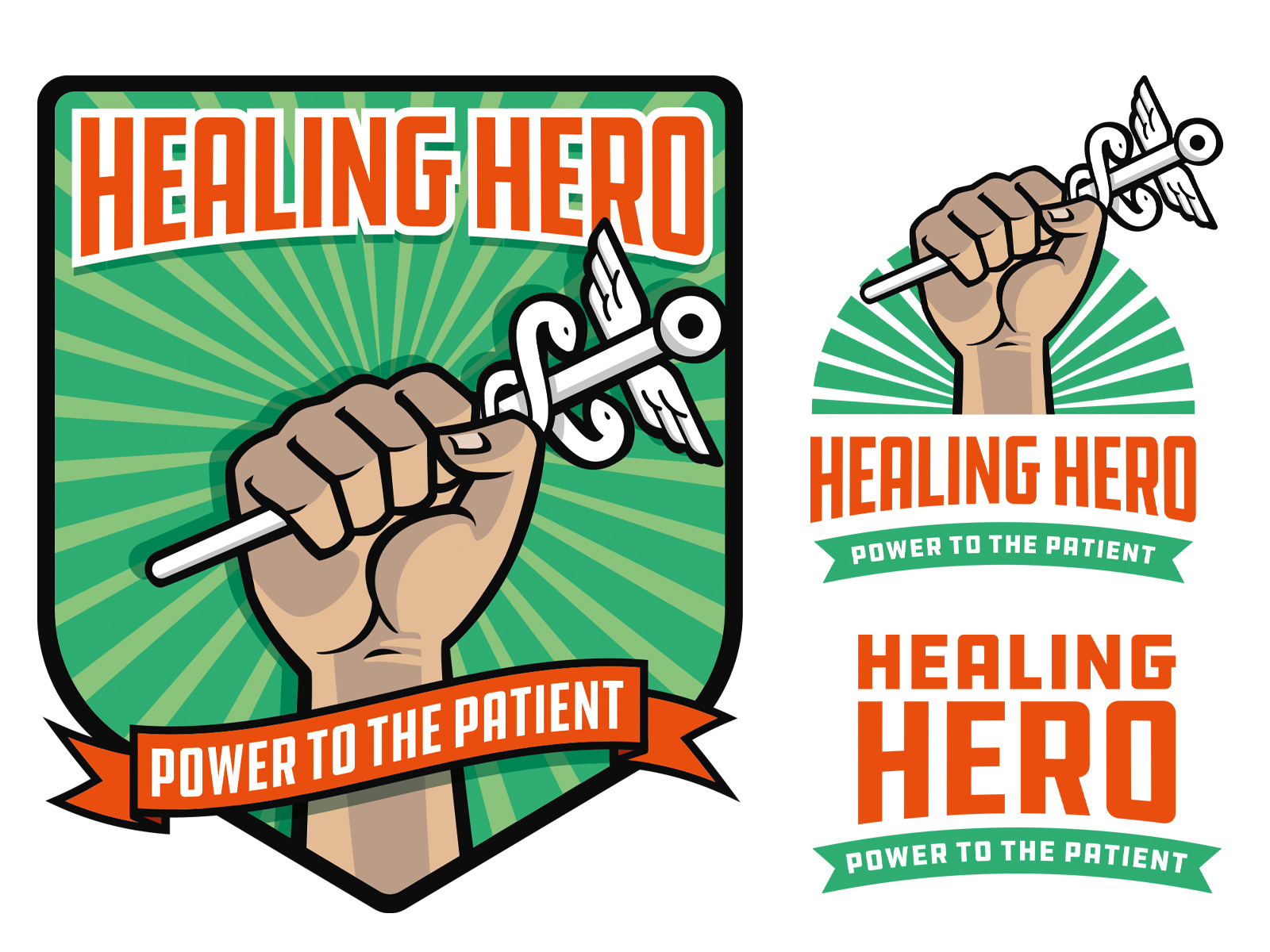 Healing Hero Corporate Identity by Neal McCullough on Dribbble
