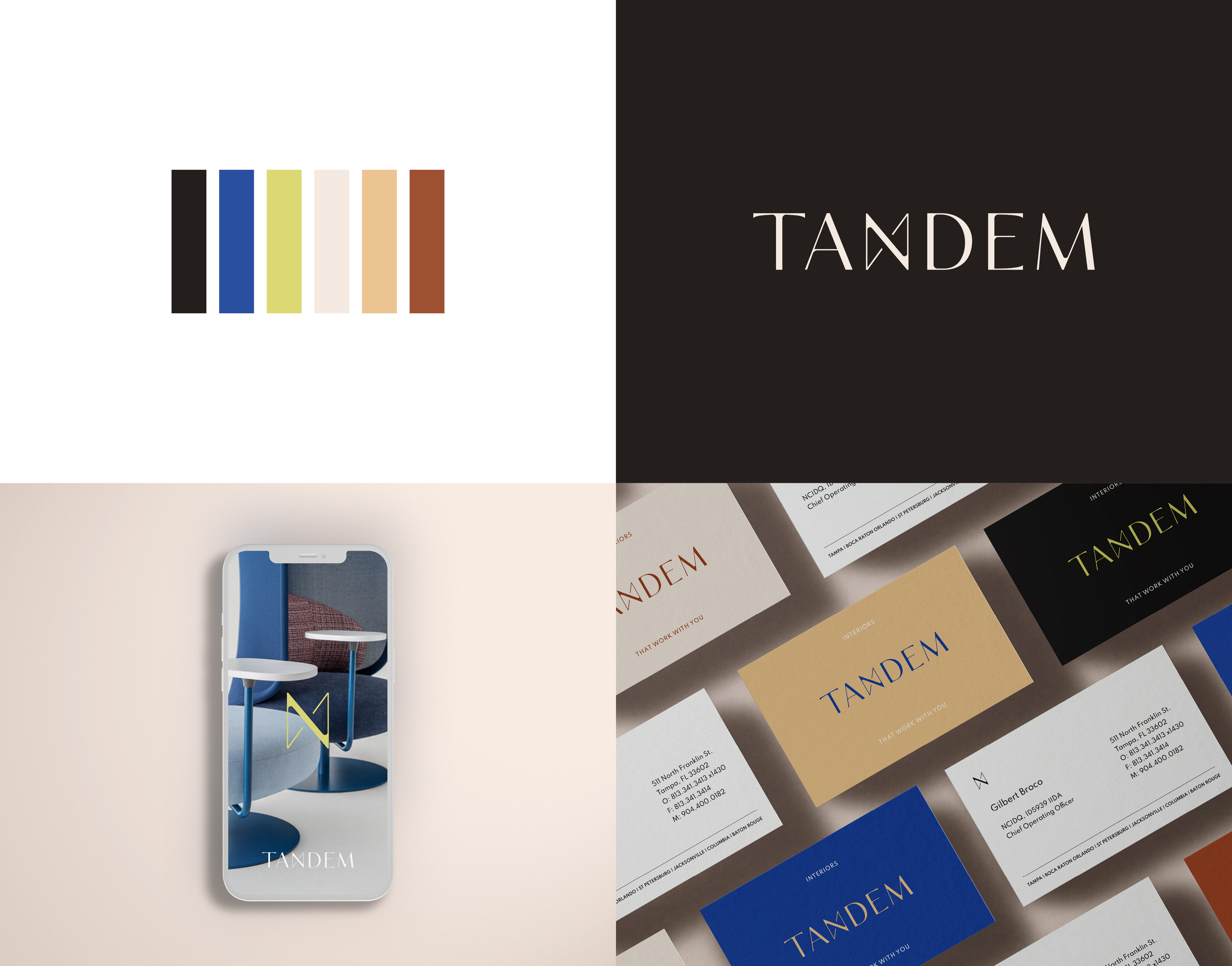 Tandem Logo Concepts by Katie VanFarowe on Dribbble