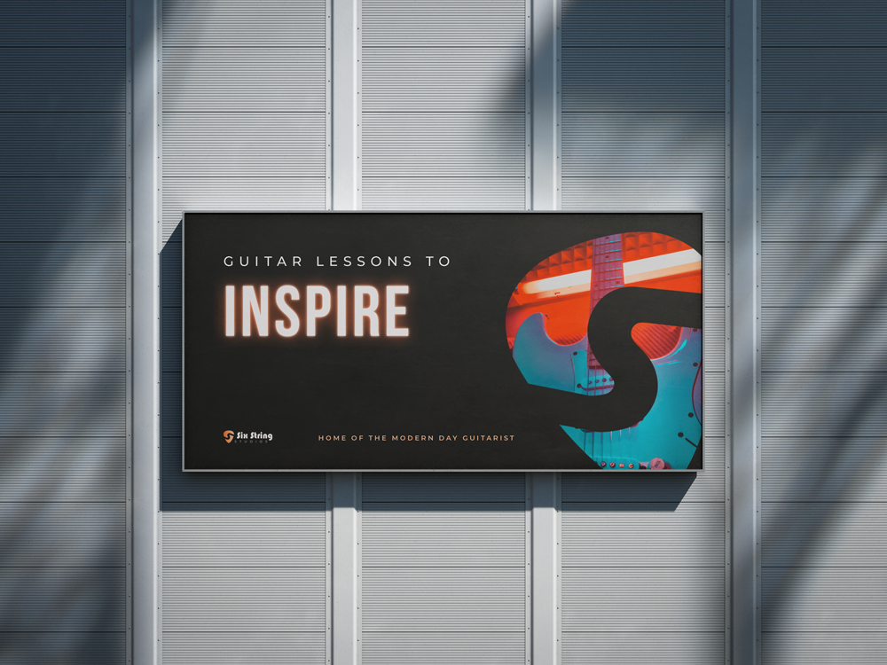 Six String Studios - Branding by 88 Creative on Dribbble