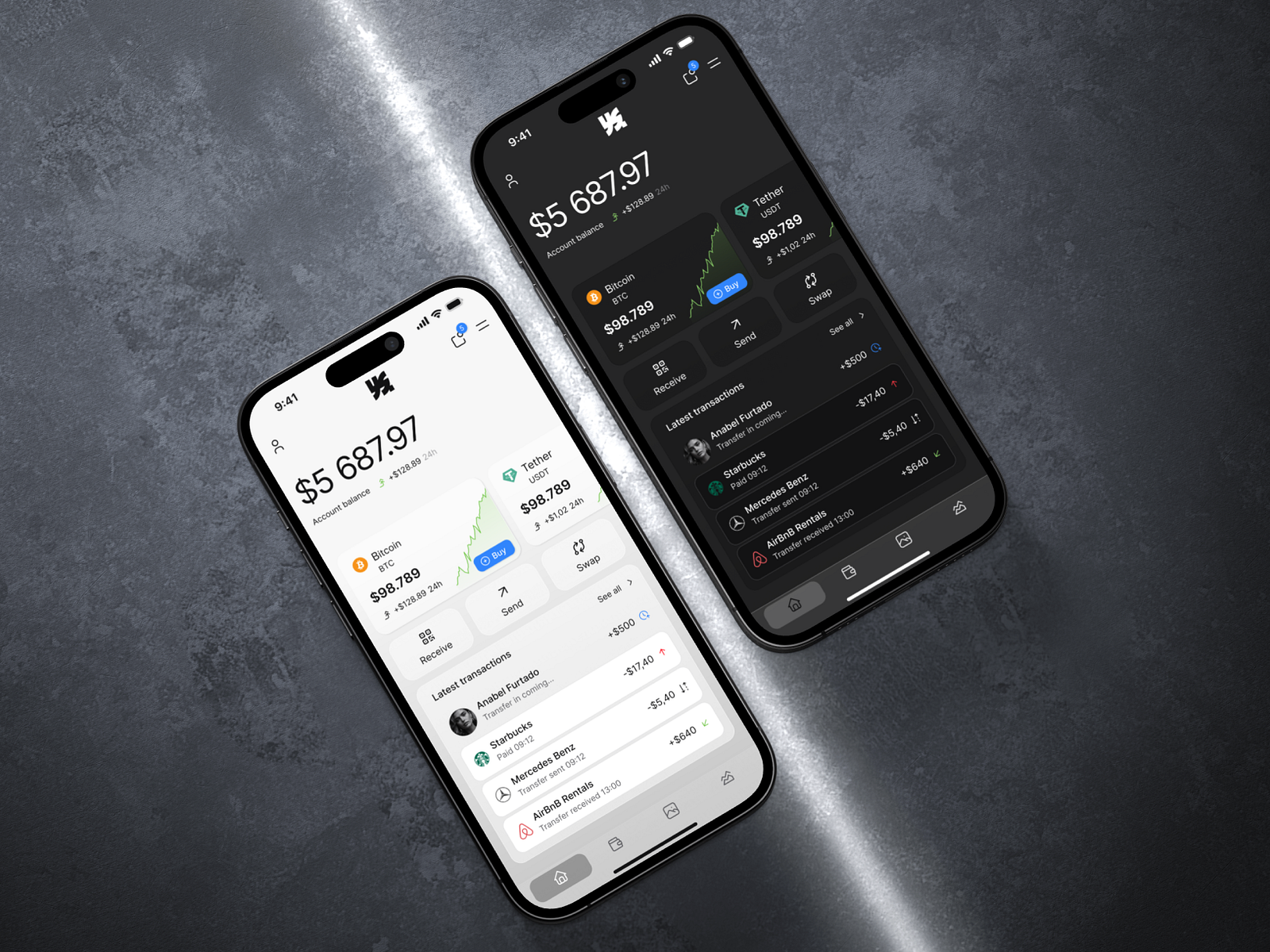 Financial mobile app design. by WhySystems on Dribbble