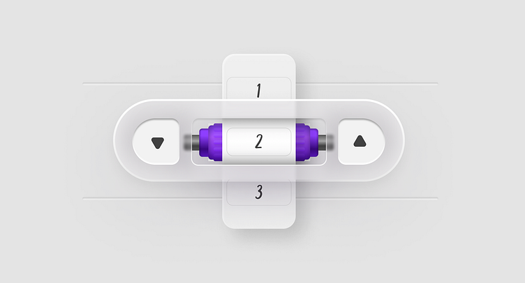 Number Picker by Ahmed Mabrouk on Dribbble Number Picker by Ahmed Mabrouk on Dribbble