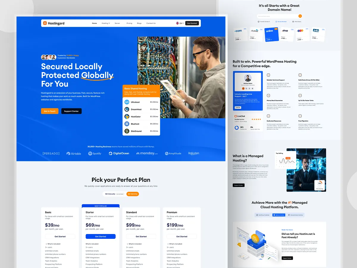 Hosing UI designs, themes, templates and downloadable graphic elements ... Hosing UI designs, themes, templates and downloadable graphic elements ...