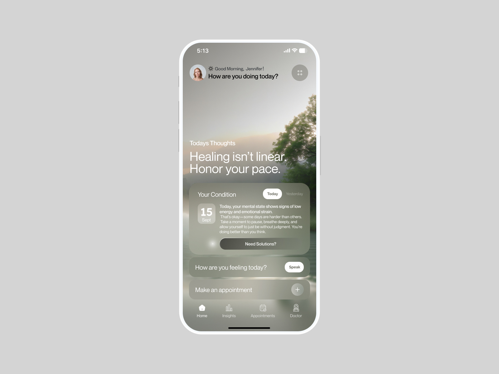 Ai mental health app design by lazy kar for LazyInterface UI UX Team on Dribbble