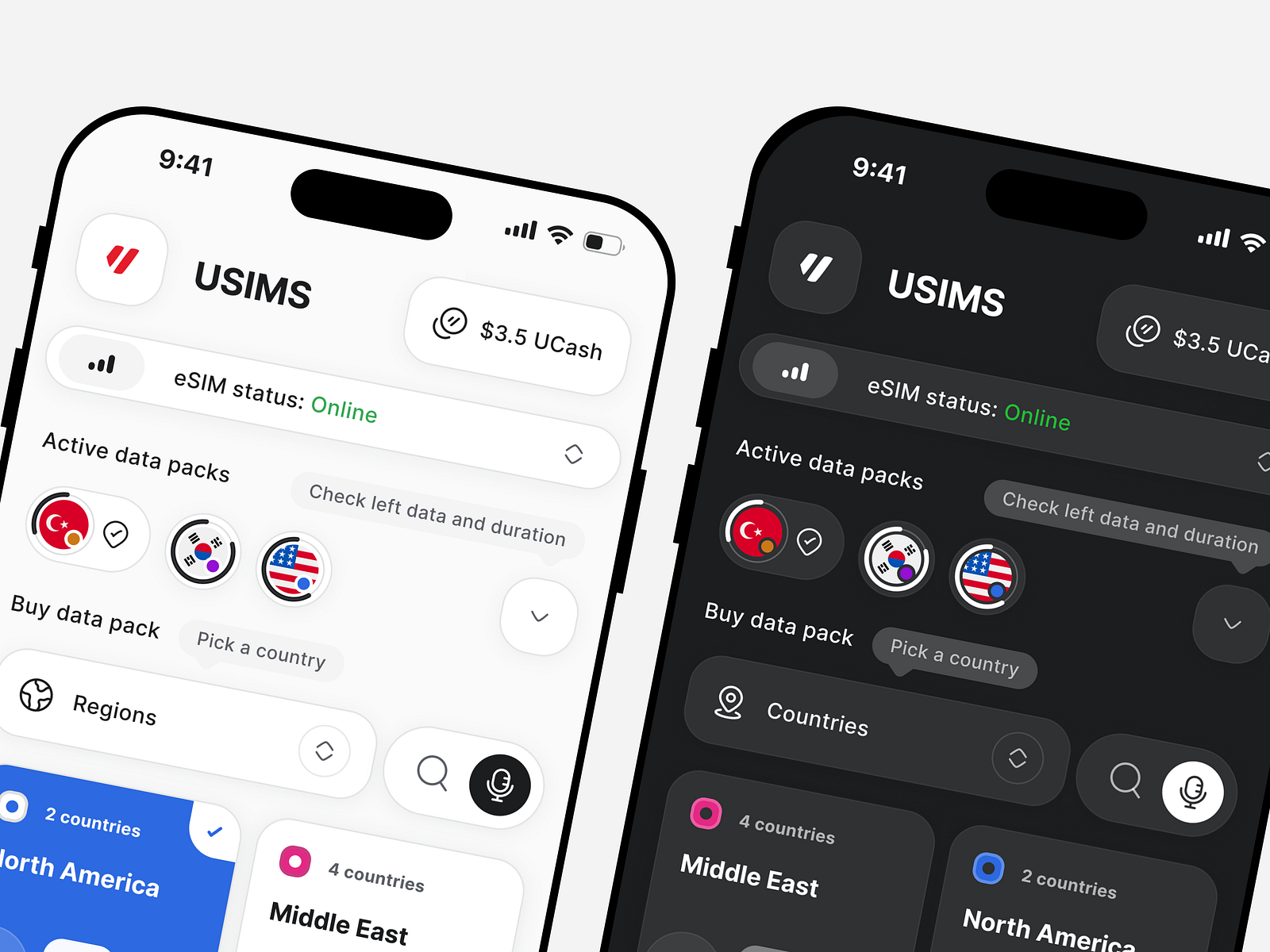 USIMS - a Global eSIM Service Provider. by Yazn A on Dribbble