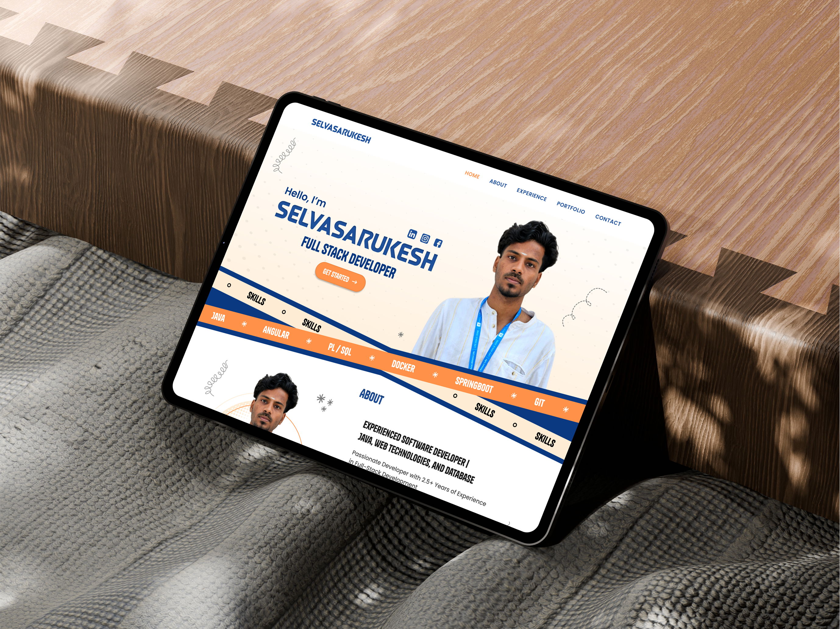 Browse thousands of Full Stack Developer Portfolio images for design ...