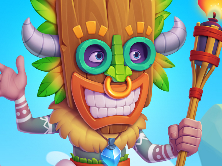 Pirate-themed game map by NestStrix Game Art Studio on Dribbble