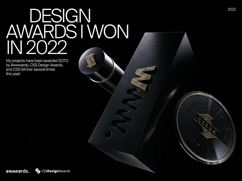 Browse thousands of Award images for design inspiration | Dribbble