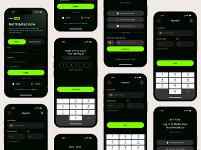 Clean & Minimal Login Screen – Mobile App UI by Md Jahid Hasan on Dribbble