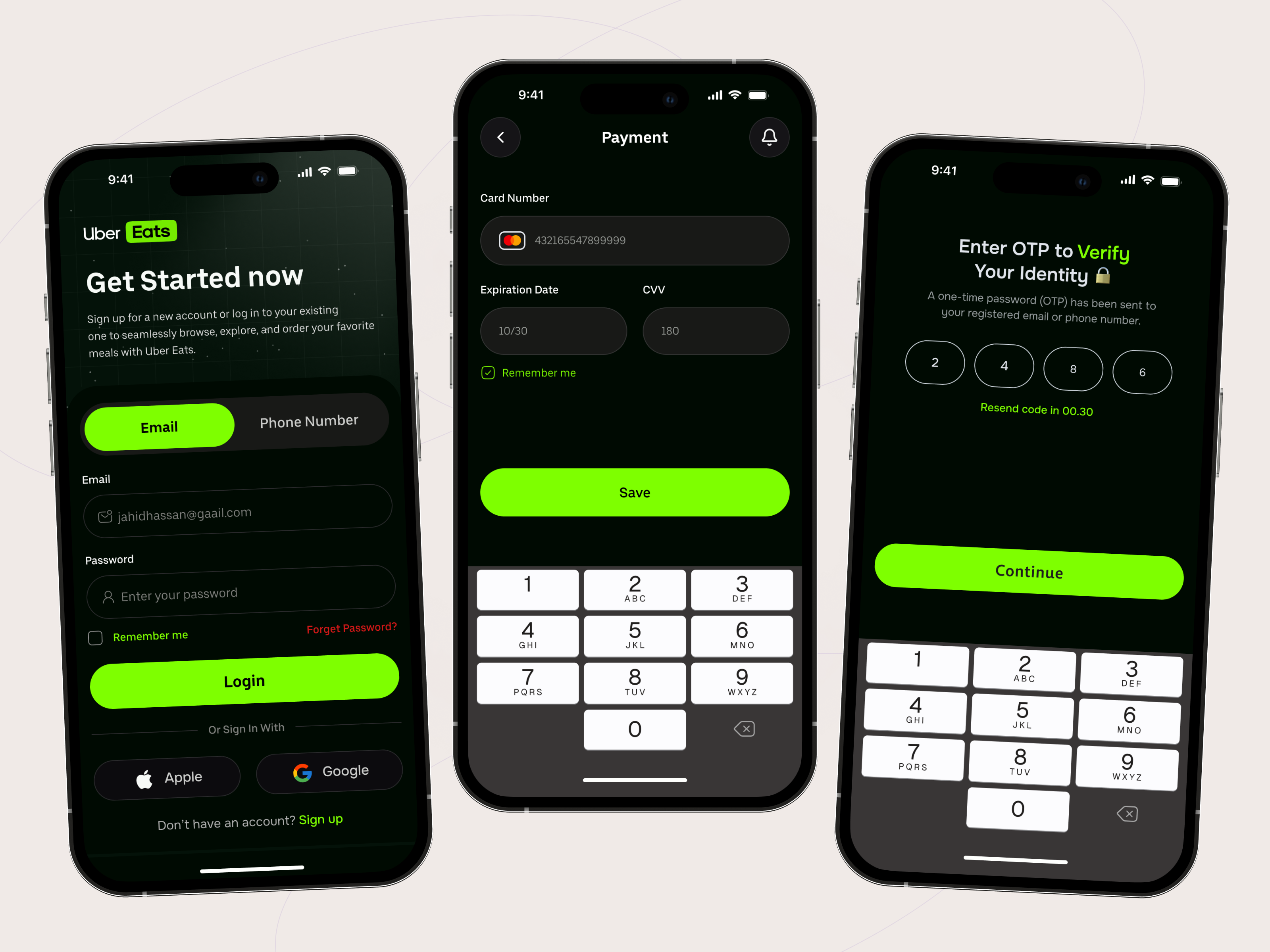 Clean & Minimal Login Screen – Mobile App UI by Md Jahid Hasan on Dribbble