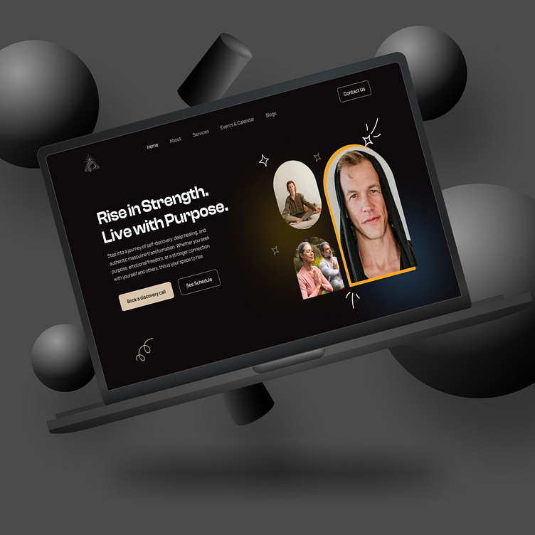 Fitcoach - Health Coaching Landing Page obaid UI/UX by obaid UI/ux on ...